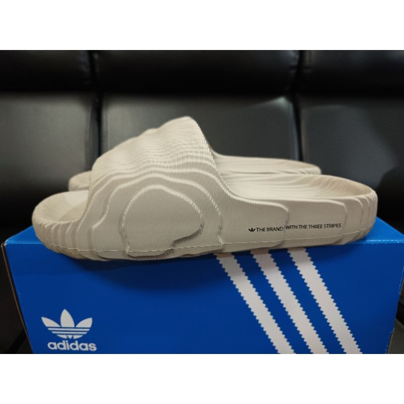 ADIDAS ADILETTE 22 SLIDES LIGHT BROWN | Shopee Philippines