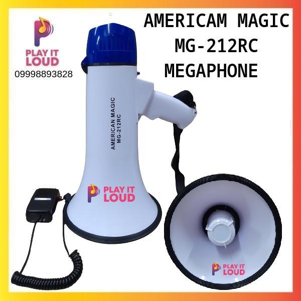 AMERICAN MAGIC MG-212RC Megaphone | Shopee Philippines