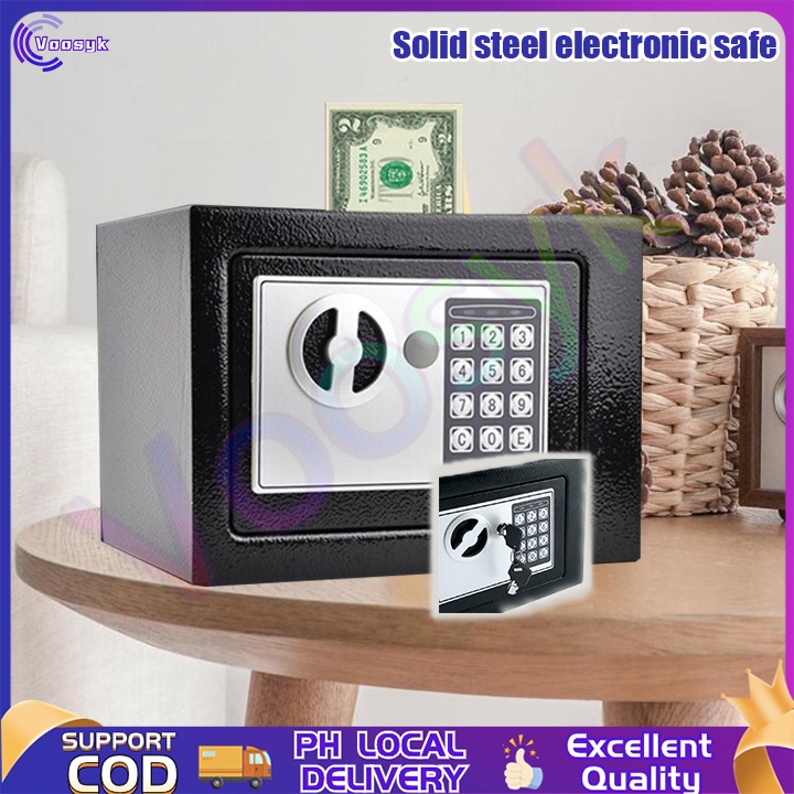 Mini safe with solid steel strip numeric keypad, electronic safe for ...