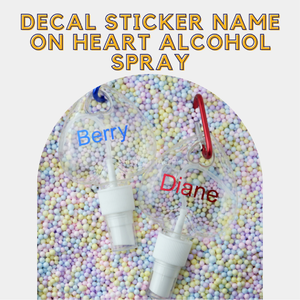 Personalized Alcohol Spray Container/ Cutomized Alcohol Spray ...