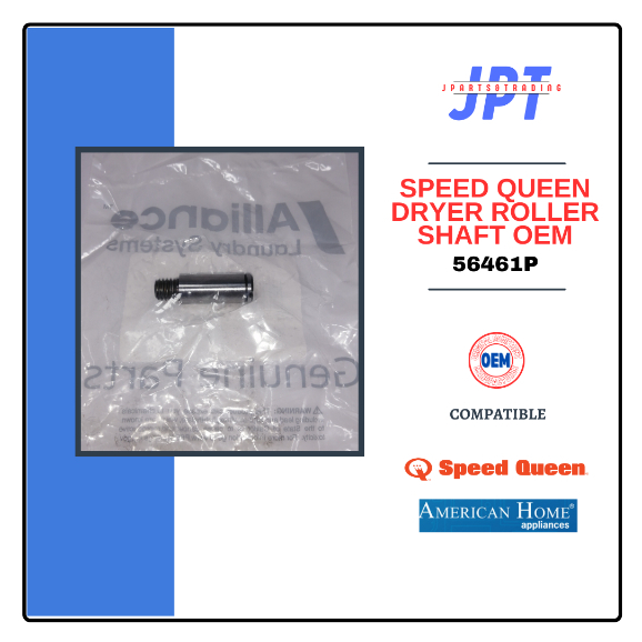 Speed Queen Dryer Roller Shaft OEM and Replacement 56461P | Shopee ...