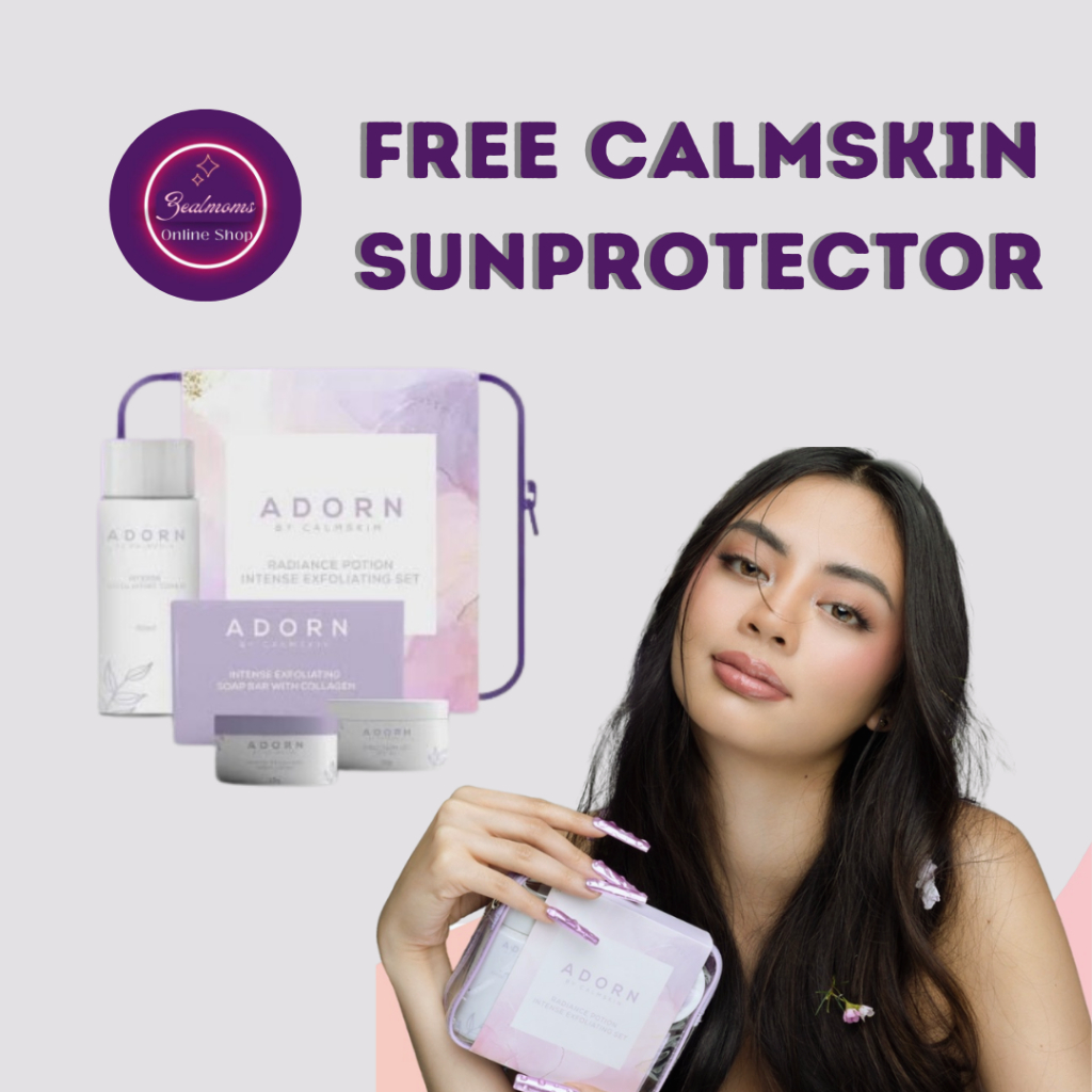 ADORN RADIANCE EXFOLIATING KIT with FREEBIES | Shopee Philippines