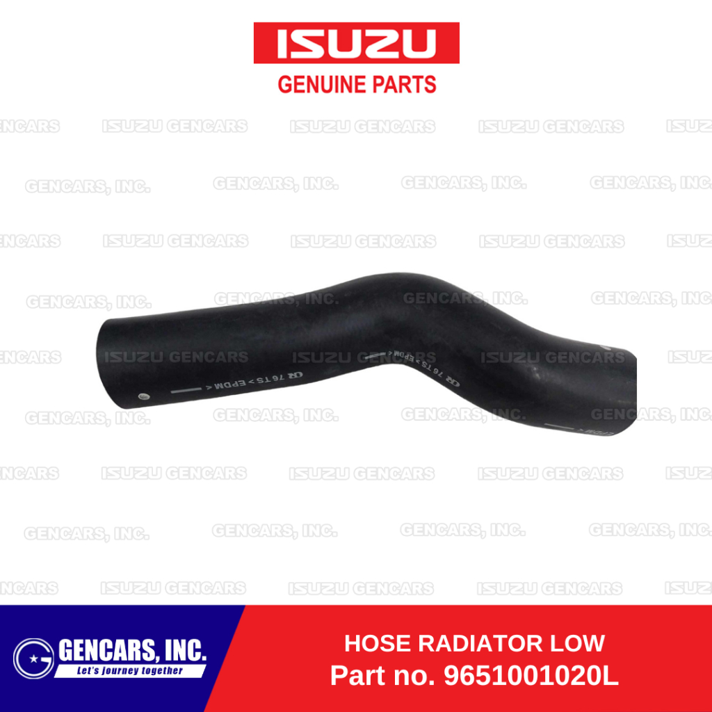 Isuzu Hose Radiator Lower for NHR 4JB1 2003-2015 (9651001020L) (Genuine ...