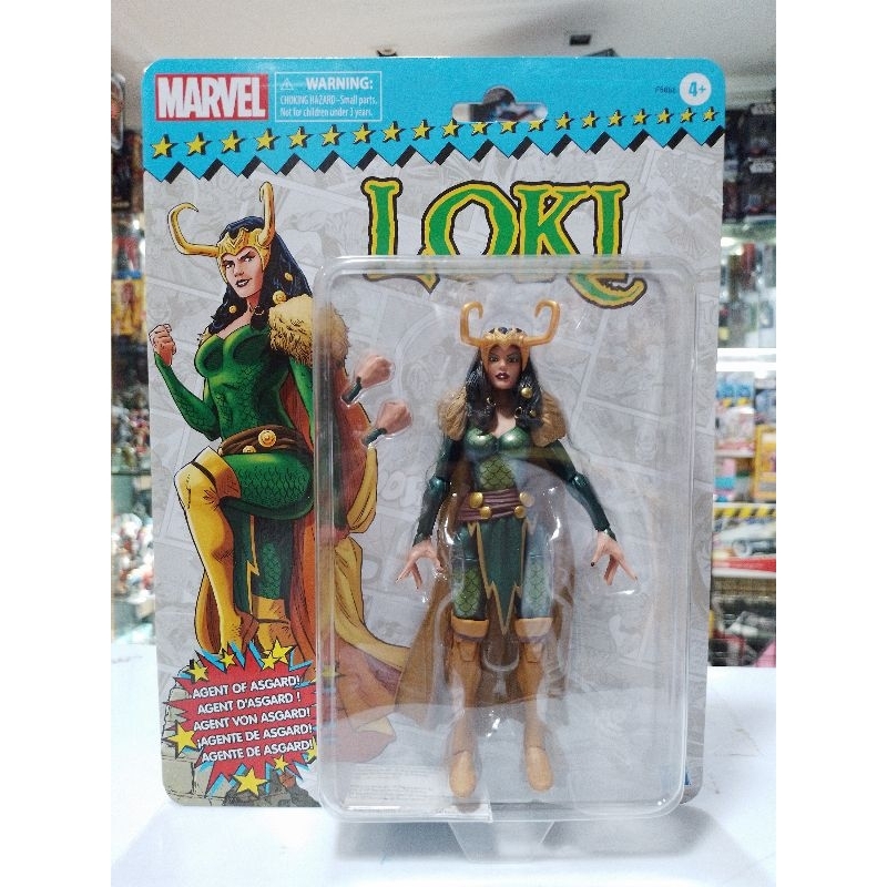 Hasbro Marvel Legends Retro Lady Loki | Shopee Philippines