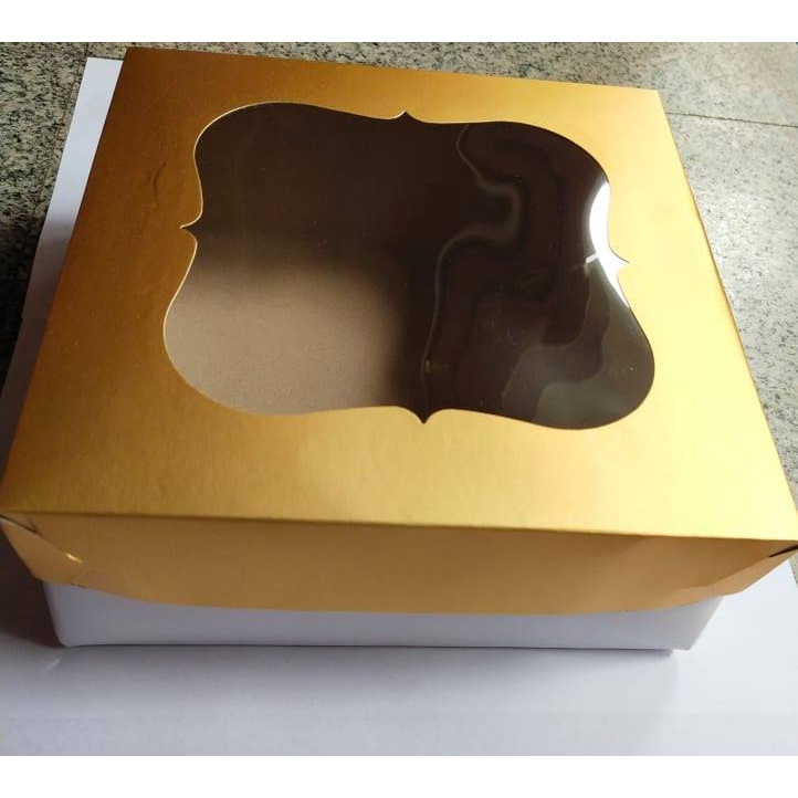 Cake Box Gold Pack of 20's | Shopee Philippines