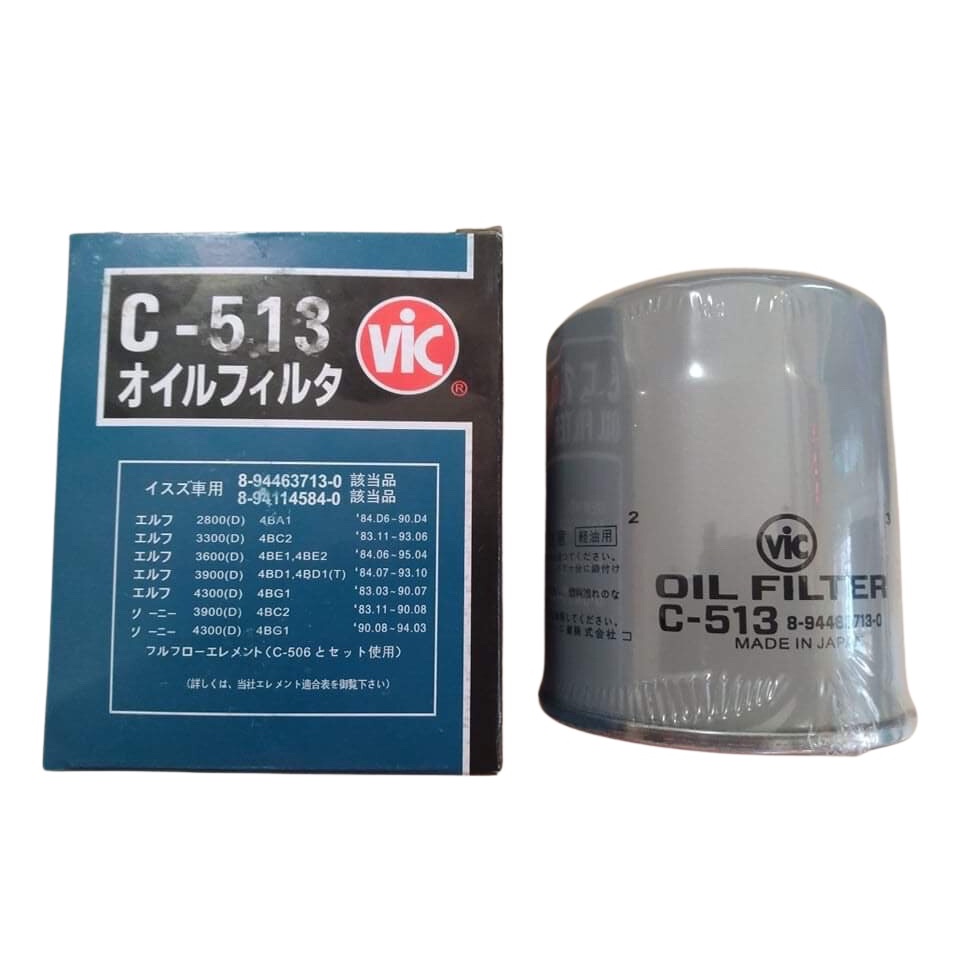 VIC FILTER - C-513 OIL FILTER (ISUZU) | Shopee Philippines