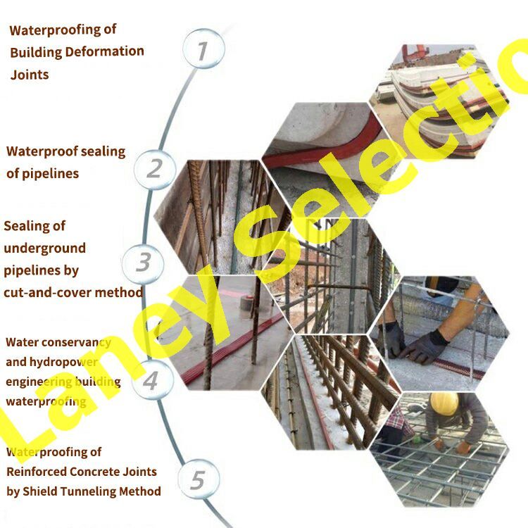 Expandable Waterstop Strip Concrete Joints Bentonite Butyl Swellable ...