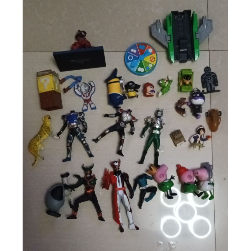 Figures Scraps Part 1 Mix - Sentai , Kamen rider , Cartoons | Shopee ...