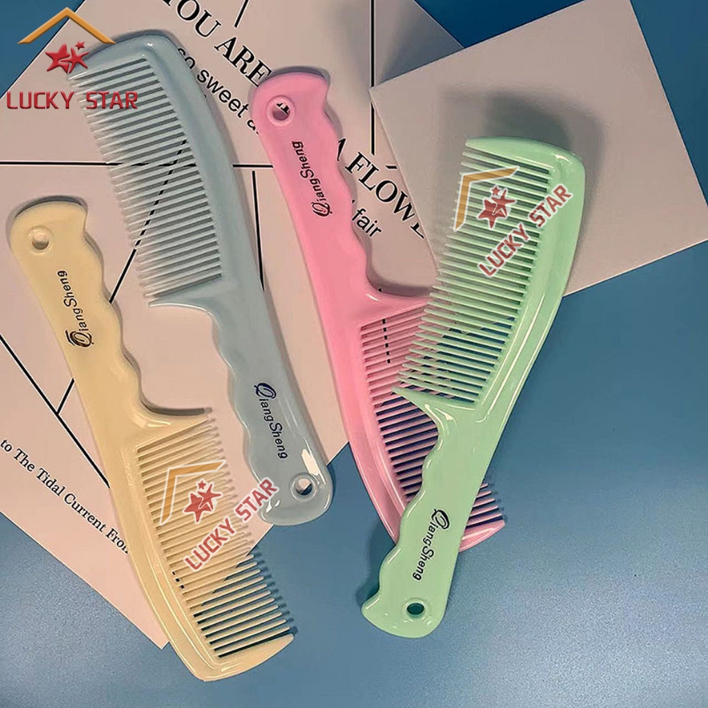 High Quality Colorful Plastic Fine Tooth Hair Comb Suklay For Hygiene ...