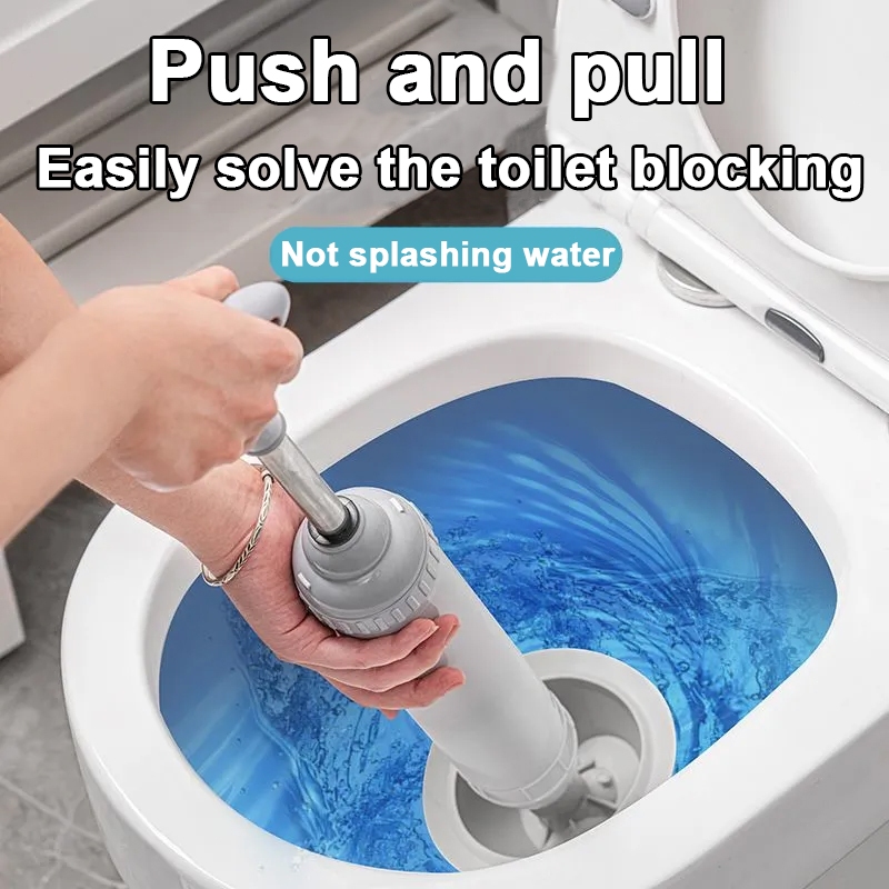 vacuum toilet bowl clogged remover toilet plunger pump unclogging tool ...