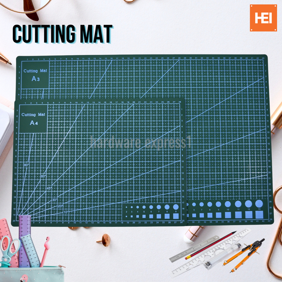 Heavy Duty Thick Double-Sided Cutting Mat / Cutting Pad A4 / A3 ...