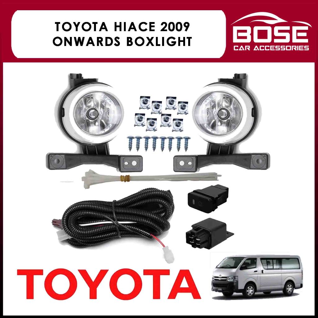 LightBox / Fog Light for Toyota Hiace 2009 Onwards / 2011 Onwards Model ...