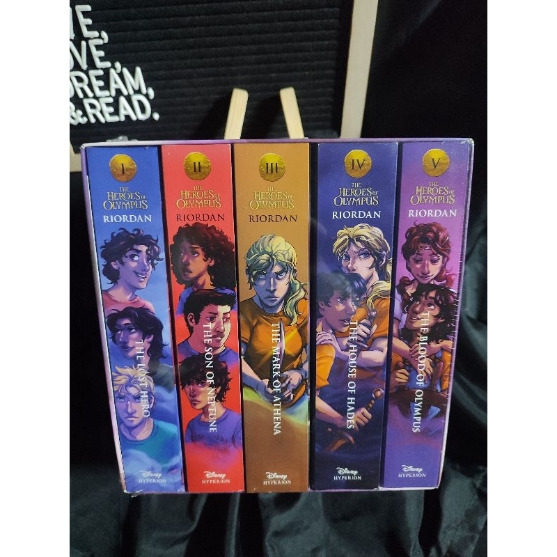Rick Riordan The Heroes of Olympus (The Complete Series Box Set ...