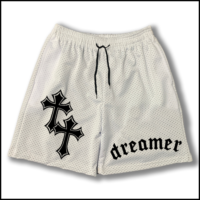 MESH SHORT FOR MEN DESIGN #48 - UNICLEY - WHITE - MENSWEAR ...