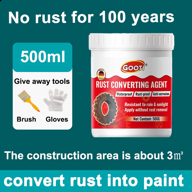 Anti Rust Paint for Metal Rust Remover Rust Converter for Rusty Metal ...