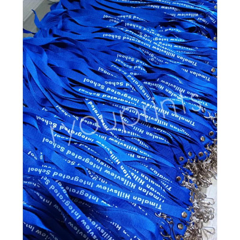 Silk screen print 1/2 inch Customized ID Lace| Lanyard | Shopee Philippines