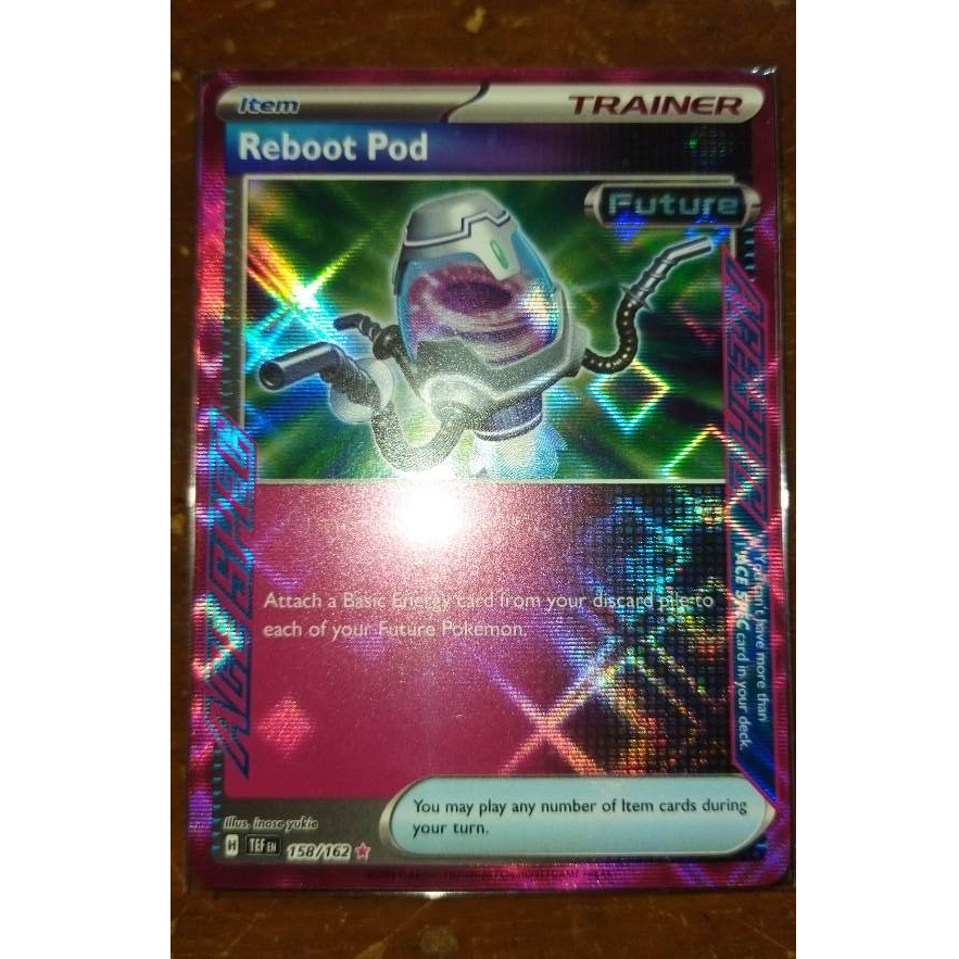 Reboot Pod - 158/162 - AceSpec Rare Pokemon TCG Standard ENG Temporal ...