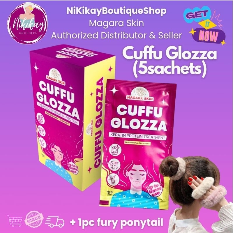 CUFFU GLOZZA KERATIN PROTEIN HAIR TREATMENT by MAGARA SKIN | Shopee ...