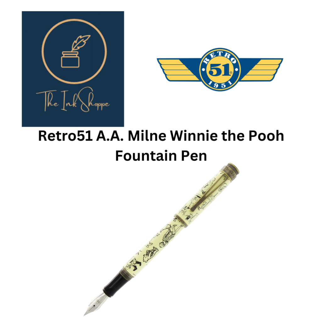 Retro 1951 A.A. Milne Winnie the Pooh Limited Edition Fountain Pen ...