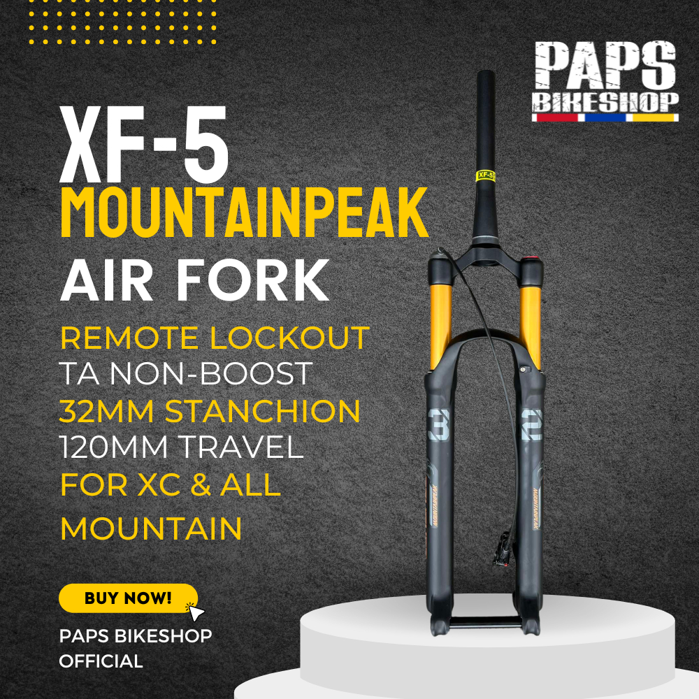 MOUNTAINPEAK XF PANTHER MTB AIR FORK WITH REMOTE LOCKOUT AND AIR ...