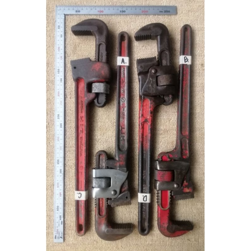 Japan Surplus Pipe Wrench (Lyabe tubo) | Shopee Philippines
