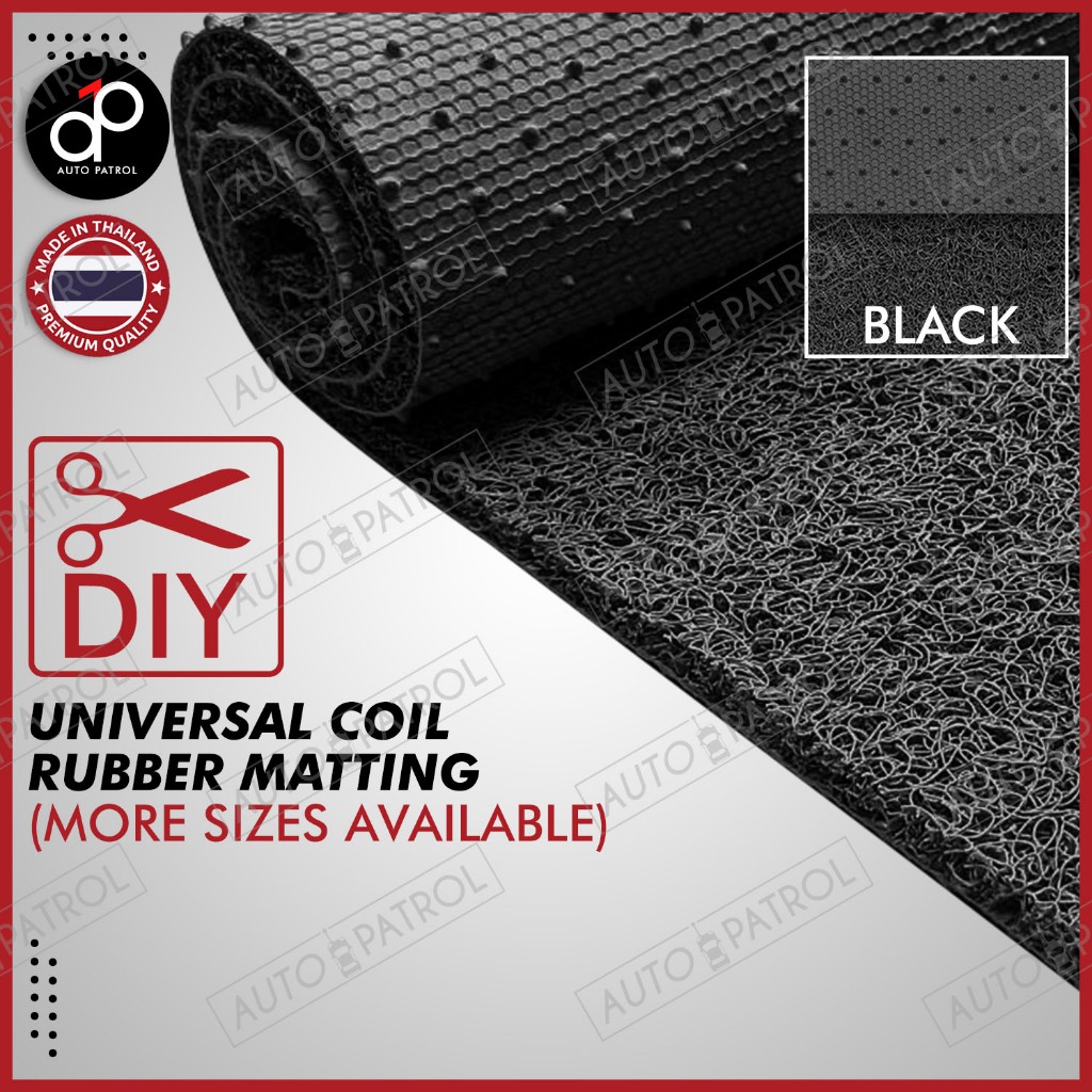 Universal Spaghetti Coil Rubber Matting 0.5m 1m and more (SEE the ...