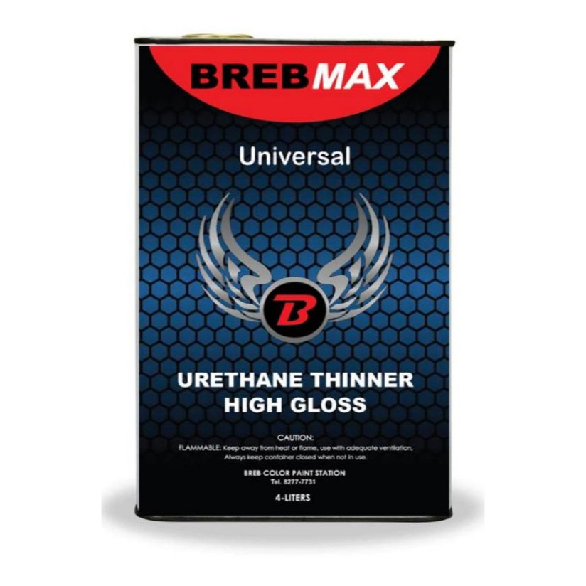 Brebmax High Gloss Urethane Thinner - 4 Liters | Shopee Philippines