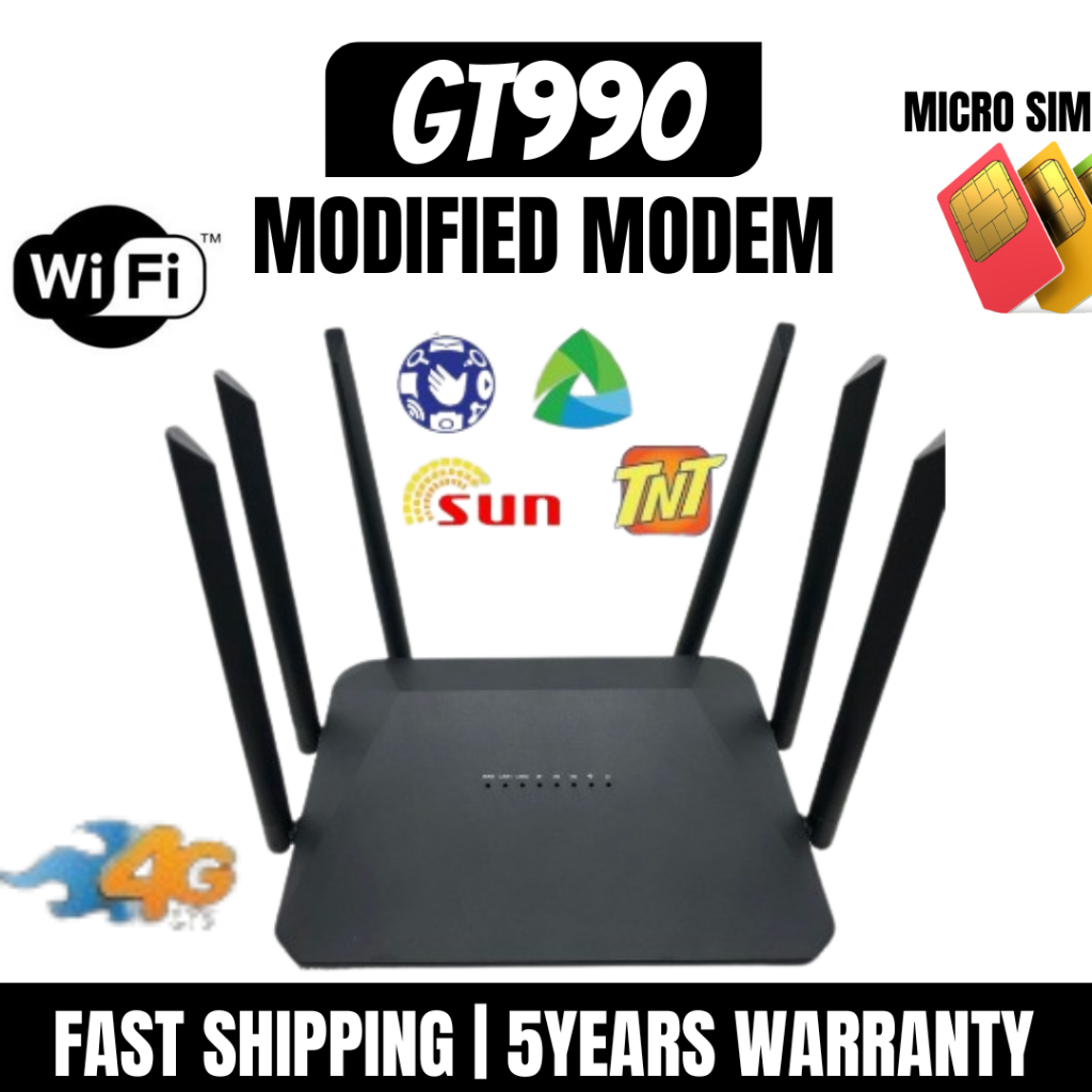10 Years Warranty Upgraded Version GT990 PRO Modified Unlimited Hotspot ...
