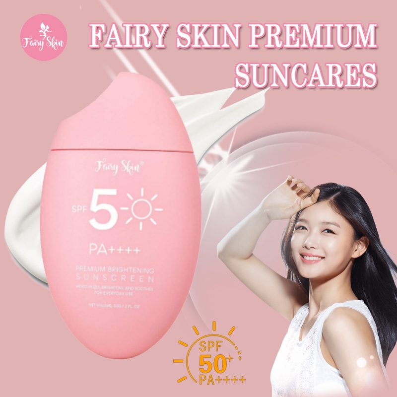 Original Effective Fairy Skin Premium Brightening Sunscreen Spf 50 ...