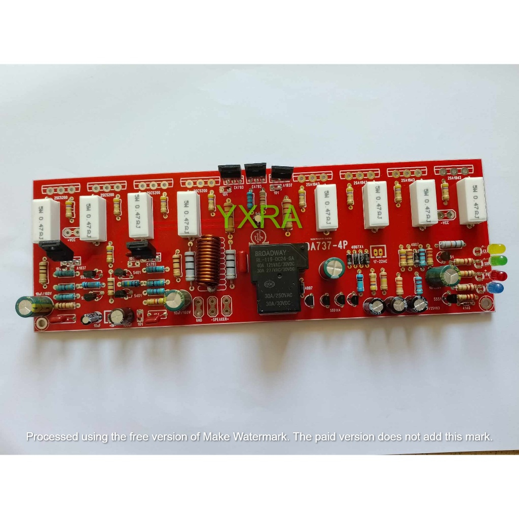 DA-737 4 PAIRS 45 TO 65 VAC MAX 400 WATTS UP TO 600 RMS WATTS KIT MAX ...