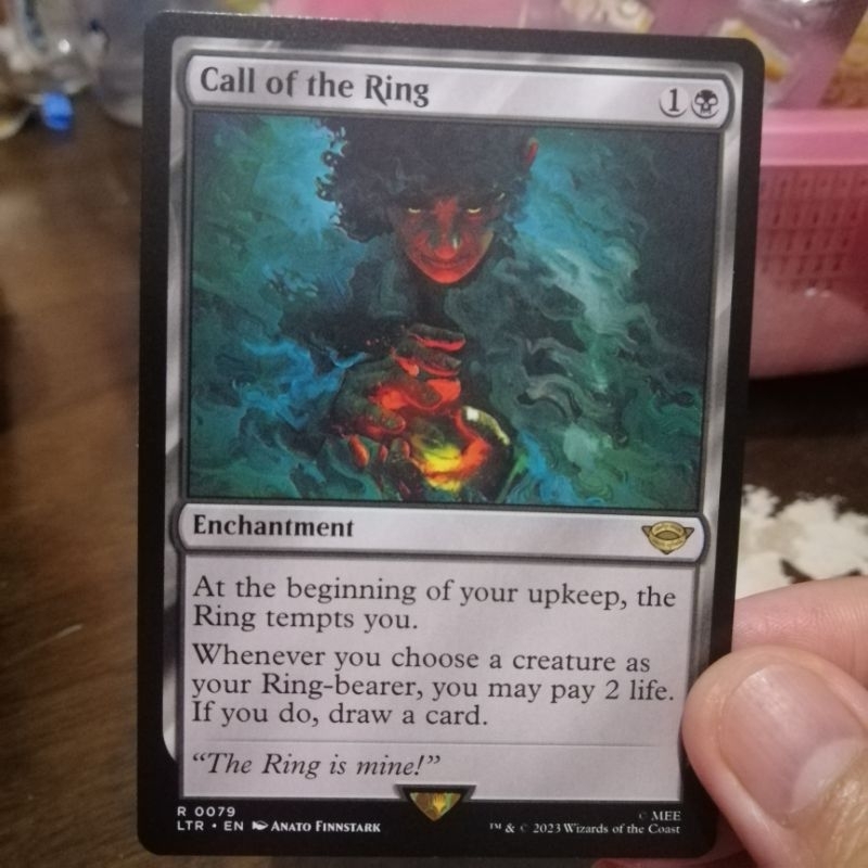1 Call of the Ring LTR MTG card magic the gathering EDH | Shopee ...