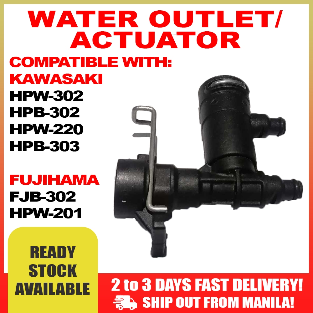 Actuator Switch, Water Outlet for Kawasaki and Fujihama Pressure Washer ...