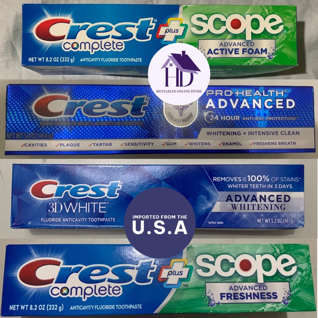 Crest Complete Active Foam | Crest 3D White Advanced Whitening ...