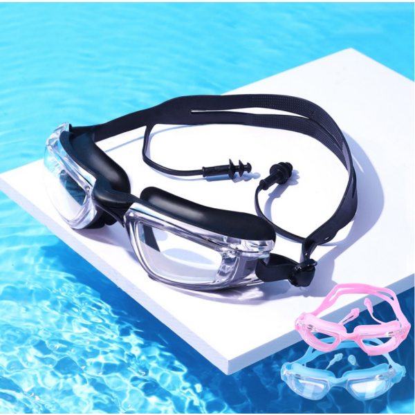 HD Swimming Goggles Transparent Waterproof And Anti-Fog Adjustable ...
