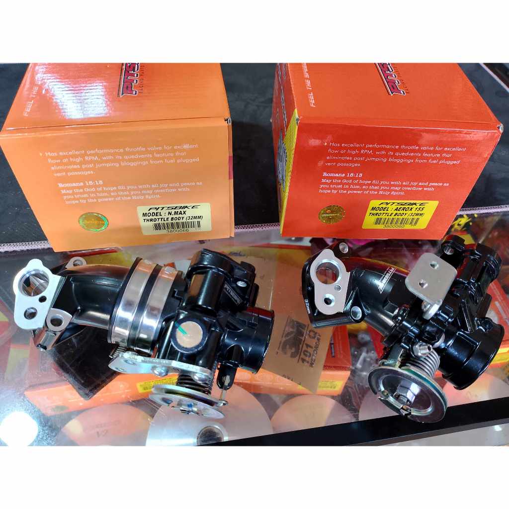 PITSBIKE PERFORMANCE HIGH FLOW THROTTLE BODY NMAX V1 V2 AEROX V1 V2 ...