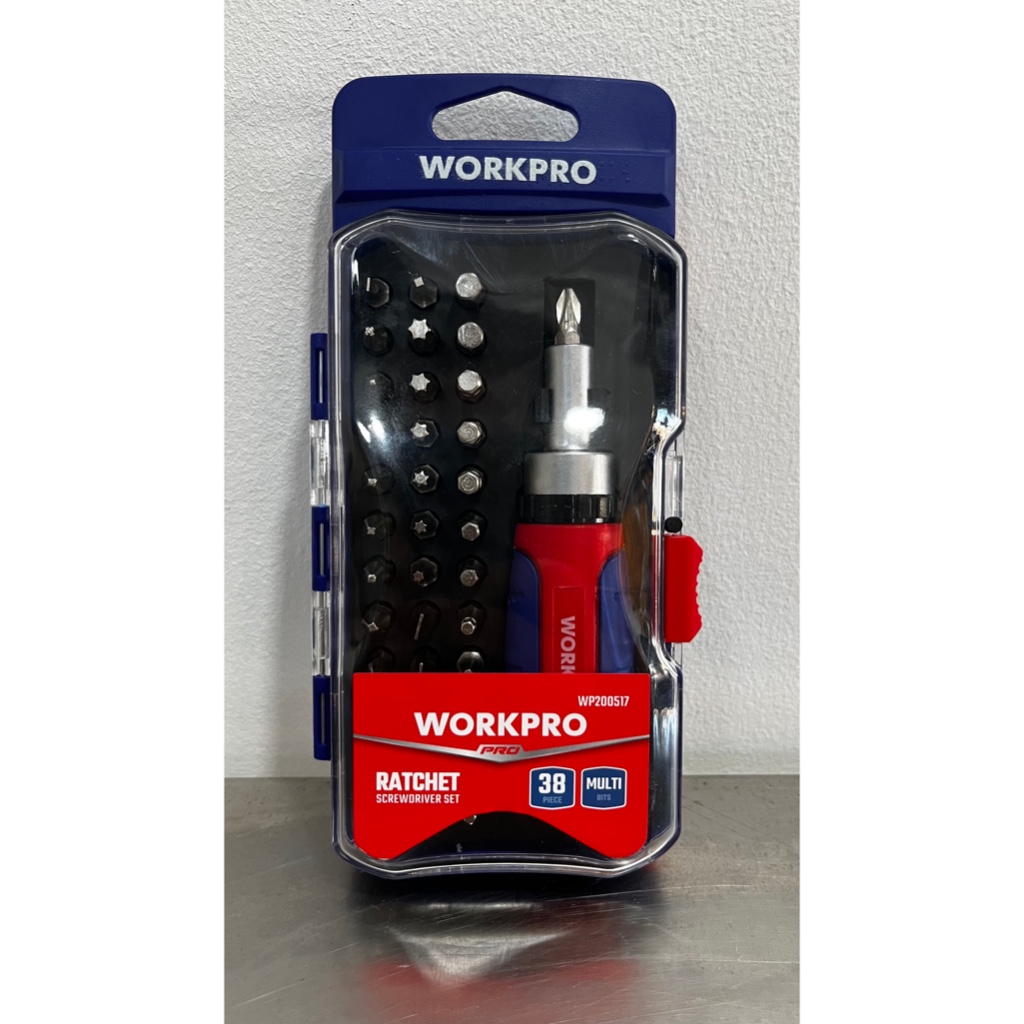 Workpro Ratchet Screwdriver Set 37 bits | Shopee Philippines