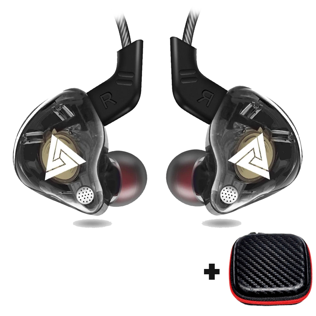 Qkz Ak6 106db 1.2m High Fidelity Wire Universal 3.5mm Sports In-Ear Hi-Fi Sound Gaming Earphones ...