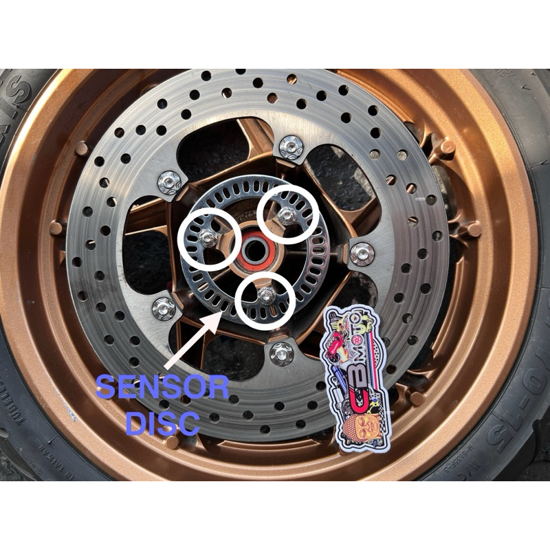 HENG SENSOR DISC / SENSOR DISC BOLT FOR XMAX V1 & V2 CNC | Shopee ...