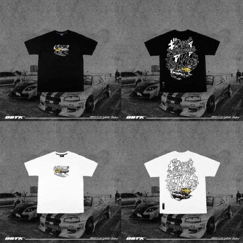 DBTK DOWNHILL TEE | Black and White | S-XXL Regular Fit | Maico Hook ...
