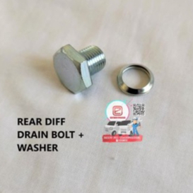 SUZUKI EVERY CARRY REAR AXLE OIL DRAIN PLUG + WASHER DA63T /DA64V/DA64W ...