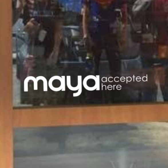 MAYA accepted here Decal Vinyl Waterproof Machine Cut Sticker | Shopee ...
