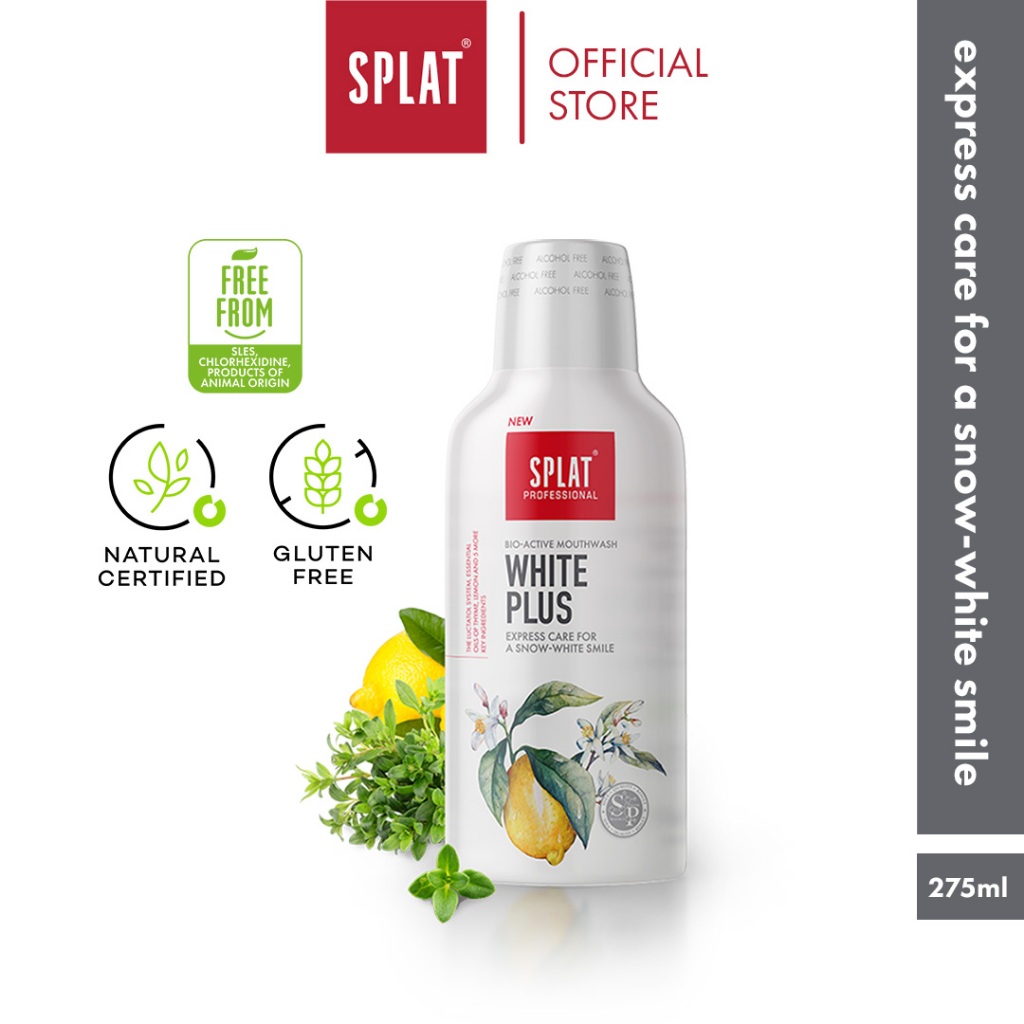 Splat Professional Mouthwash White Plus | Shopee Philippines