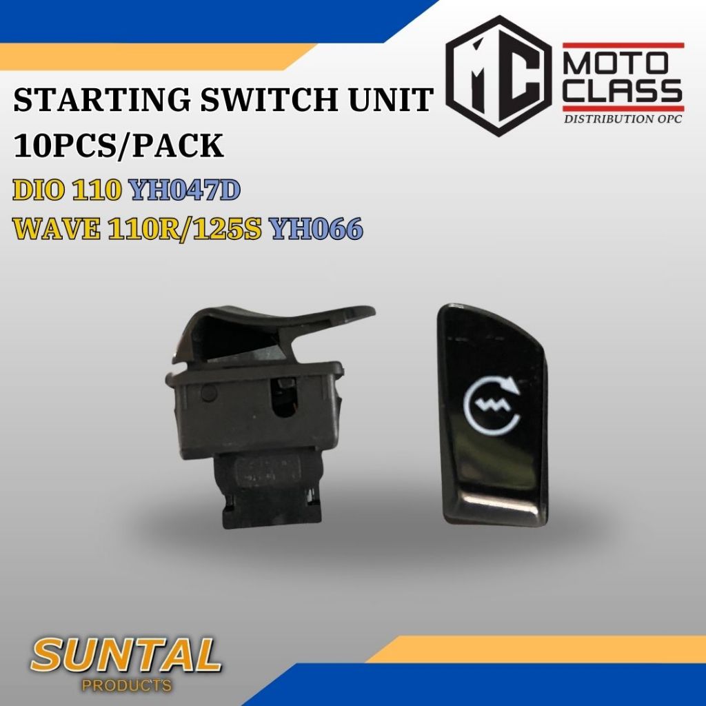 SUNTAL STARTING SWITCH UNIT DIO 110, WAVE 110R/125S 10PCS PER PACK ...