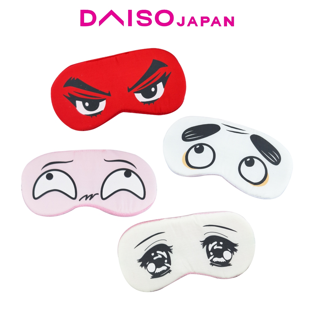 Daiso Funny Design Eye Mask | Shopee Philippines