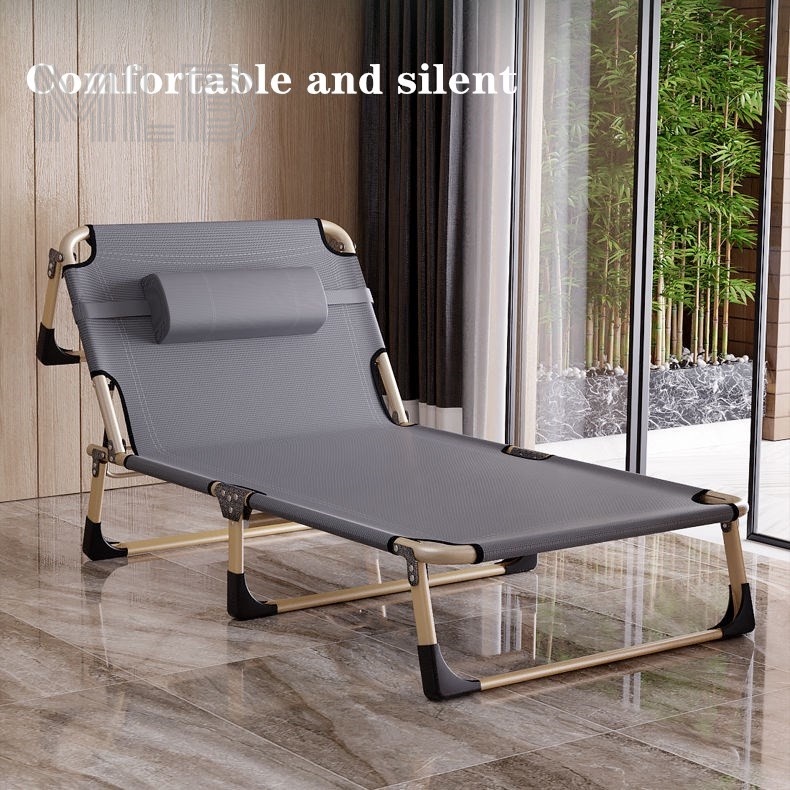 COD 194*68*30CM Outdoor folding bed Portable bed nap bed Single escort ...