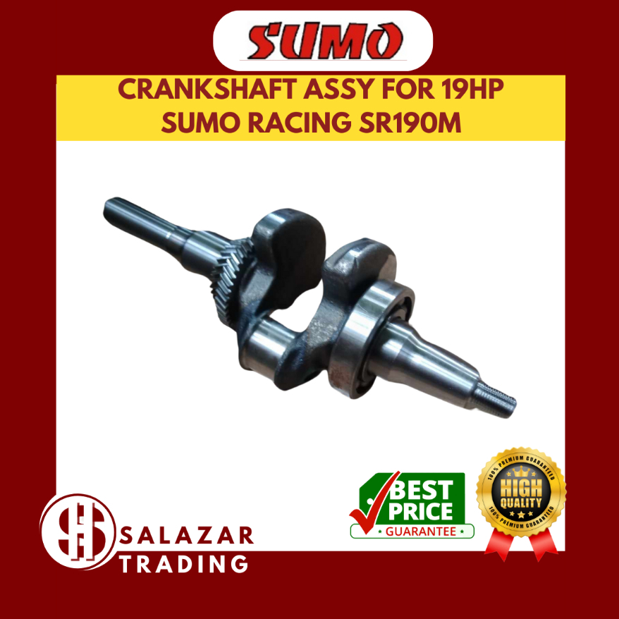 SUMO CRANK SHAFT ASSY FOR SUMO RACING 19HP SR190M GASOLINE ENGINE ...