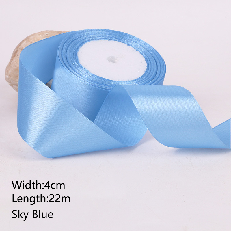 [BUY 1 TAKE 1] 4cm (25 yards/roll) Satin Ribbon Roll Gift Packaging ...