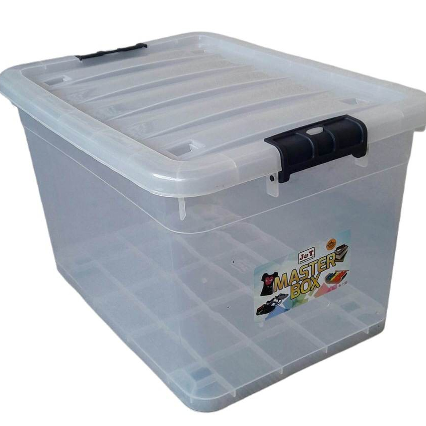 STORAGE BOX NATURAL 160L , 80L , 60L TRANSPARENT J&T MASTER BOX NATURAL ...