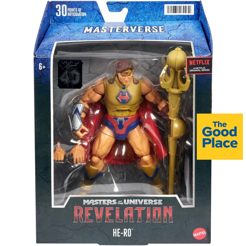 MATTEL Masters of the Universe MOTU Masterverse Collection He-Ro 7 inch ...