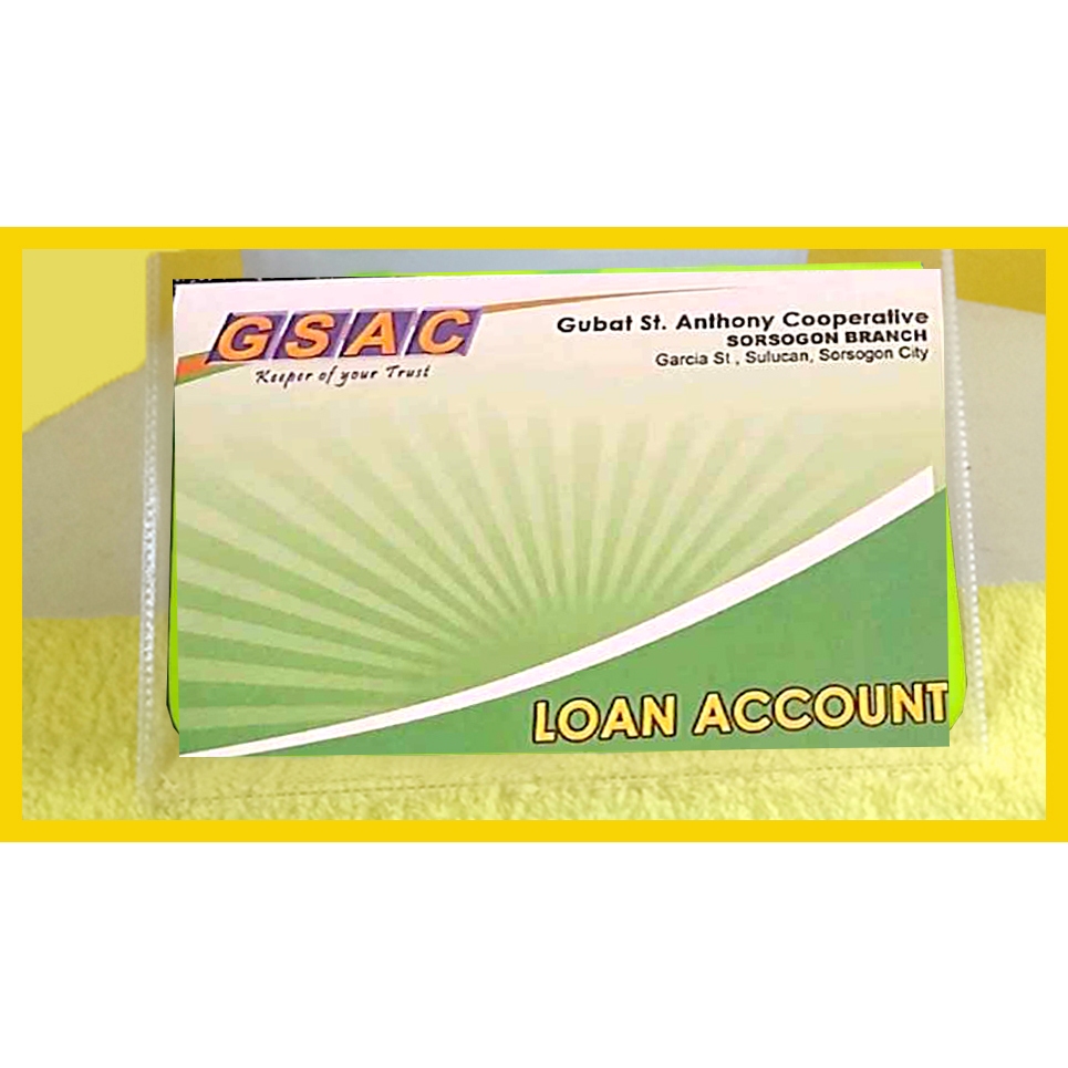 GSAC PASSBOOK COVER/ PASSBOOK PROTECTOR | Shopee Philippines